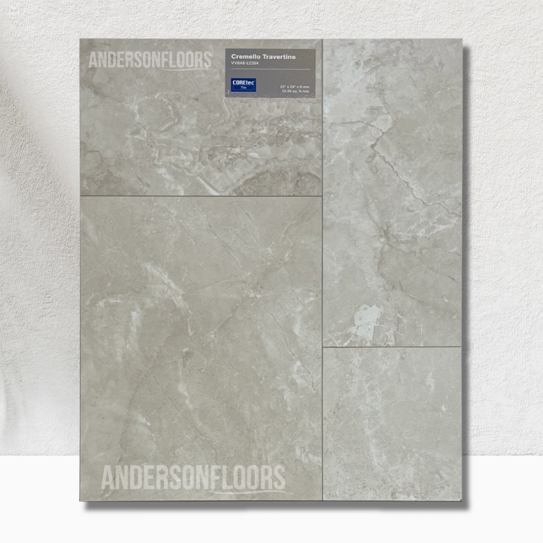 CREMELLO TRAVERTINE | COREtec Tile Collection | Luxury Vinyl Flooring CREMELLO TRAVERTINE | COREtec Tile Collection | Luxury Vinyl Flooring