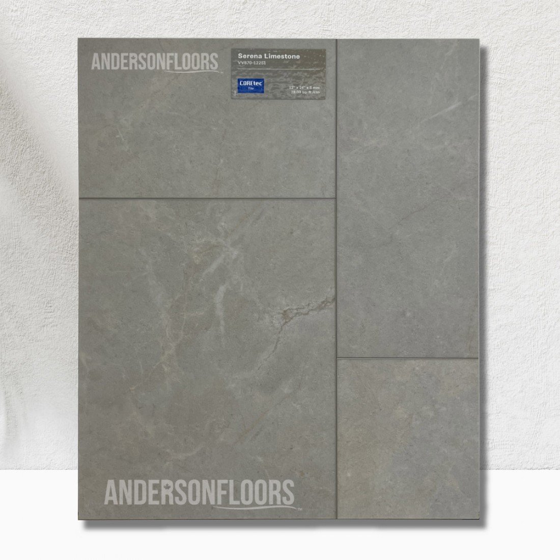 SERENA LIMESTONE - COREtec Tile Collection | Luxury Vinyl Flooring